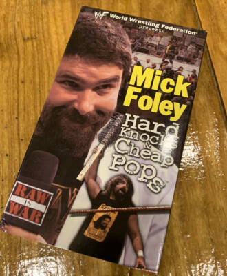 WWF Mick Foley - Hard Knocks & Cheap Pops ( VHS ) WWE 651191027736| eBay