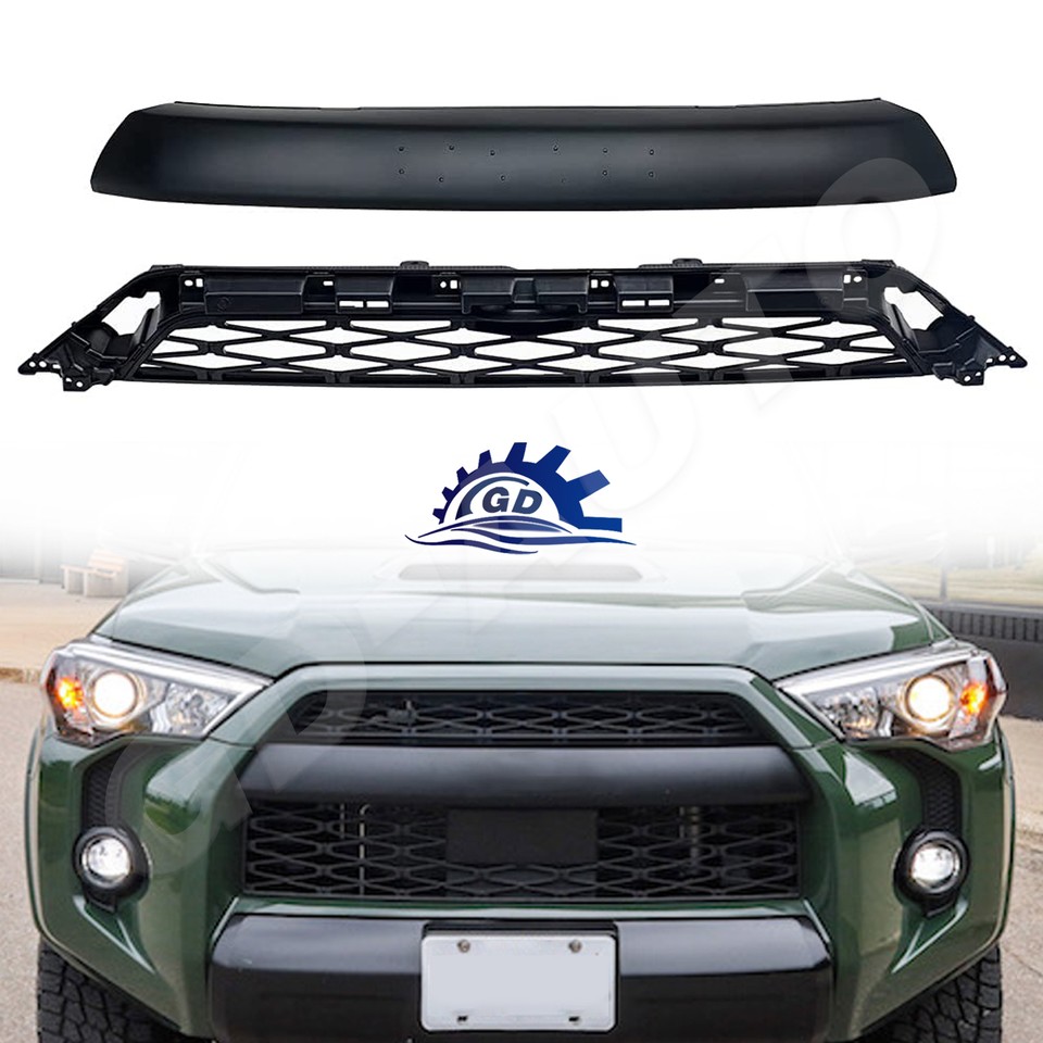 For Toyota 2014-2019 4Runner Front Bumper Grille Upper Mesh Grill Assy ...