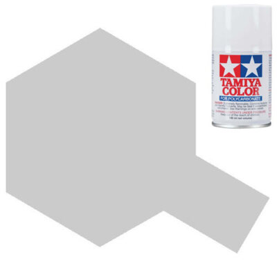 TAMIYA PS-36 Translucent Silver Polycarbonate Spray Paint 100ml RC Car ...