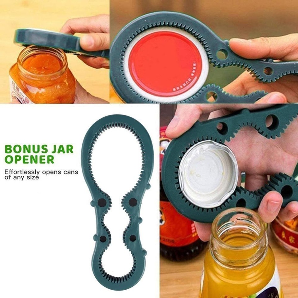 Electric Tin Can Opener Automatic One Touch Battery Operated Cooks for ...