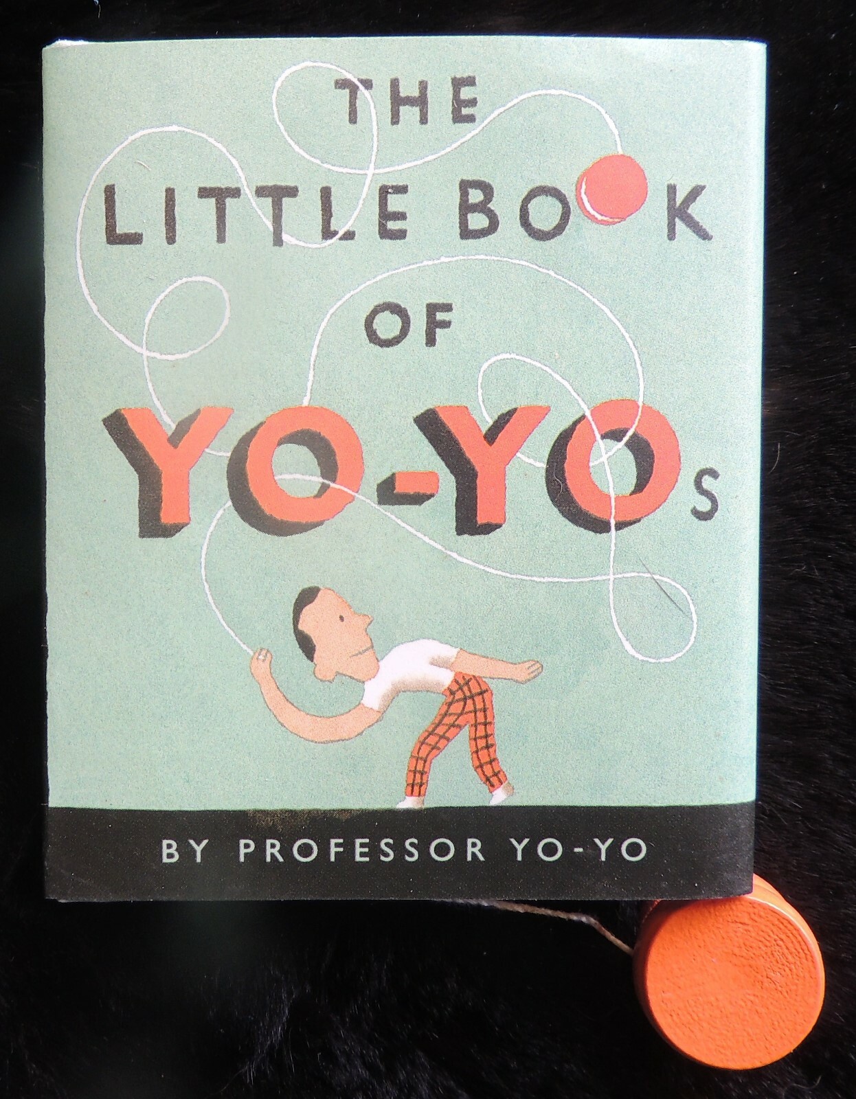 The Little Book of Yo-Yos Miniature HC/DJ c1997 w/ Wooden Yo-Yo Toy ...