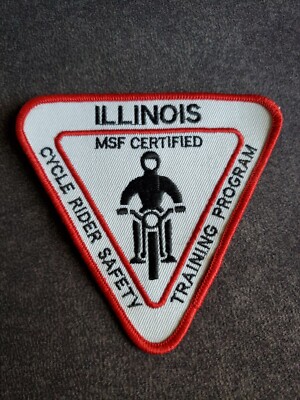 Illinois Motorcycle Safety Training Program Patch | eBay