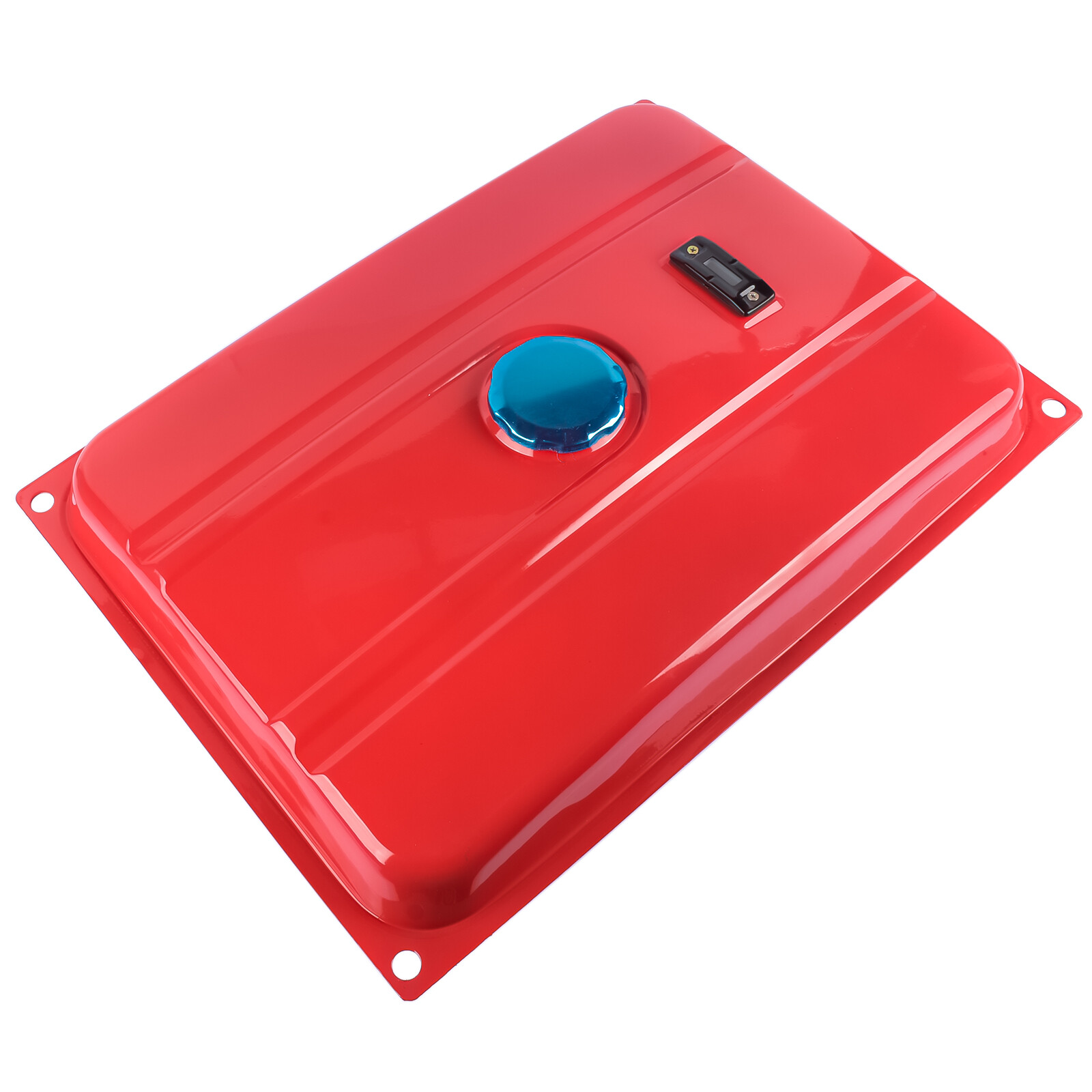 7 Gallon Universal Generator Gas Tank Fuel Valve Chrome Cap 26.5 Liter ...