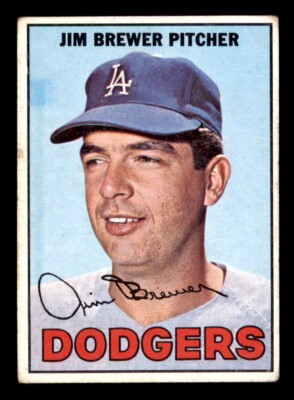 1967 Topps Baseball #31 Jim Brewer GD *e1 | eBay