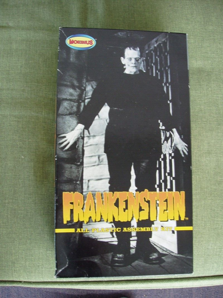 FRANKENSTEIN MOEBIUS MODEL KIT 2009 MONSTER NEVER USED OPEN BOX MODEL ...