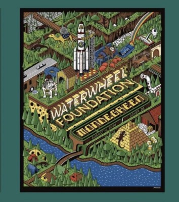 PHiSH MONDEGREEN Foundation N2 Friday Print Poster Vinny Naro 8/16/24 ...