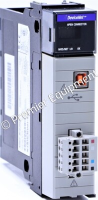 ALLEN BRADLEY 1756-DNB /C DEVICENET CONTROLLOGIX FW 10.005 BRIDGE ...