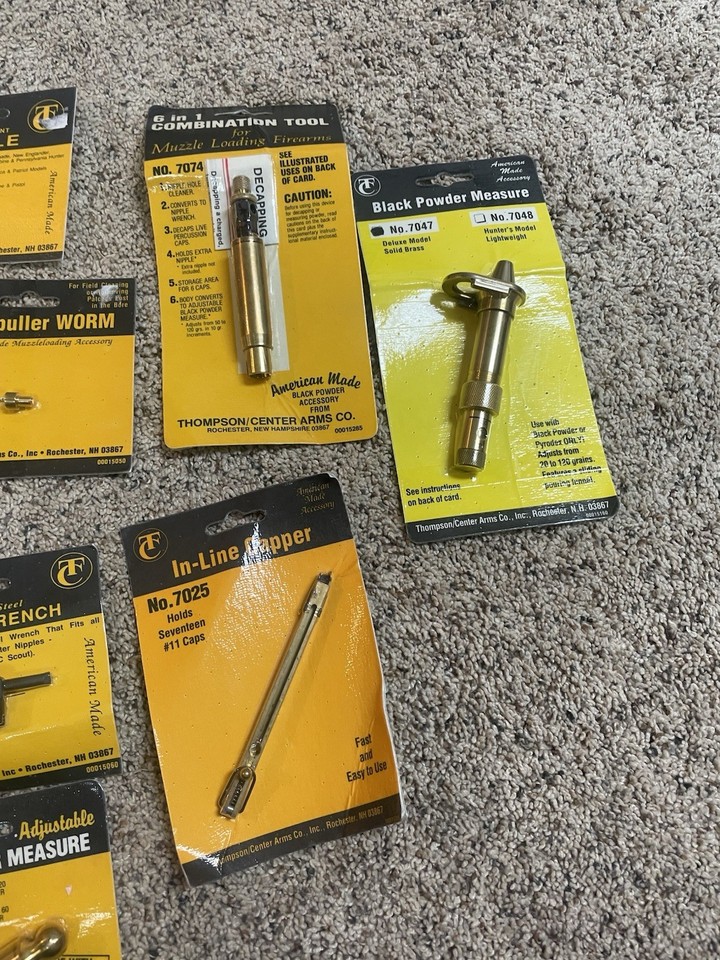 Muzzleloader Black Powder Accessories and Tools Set | eBay