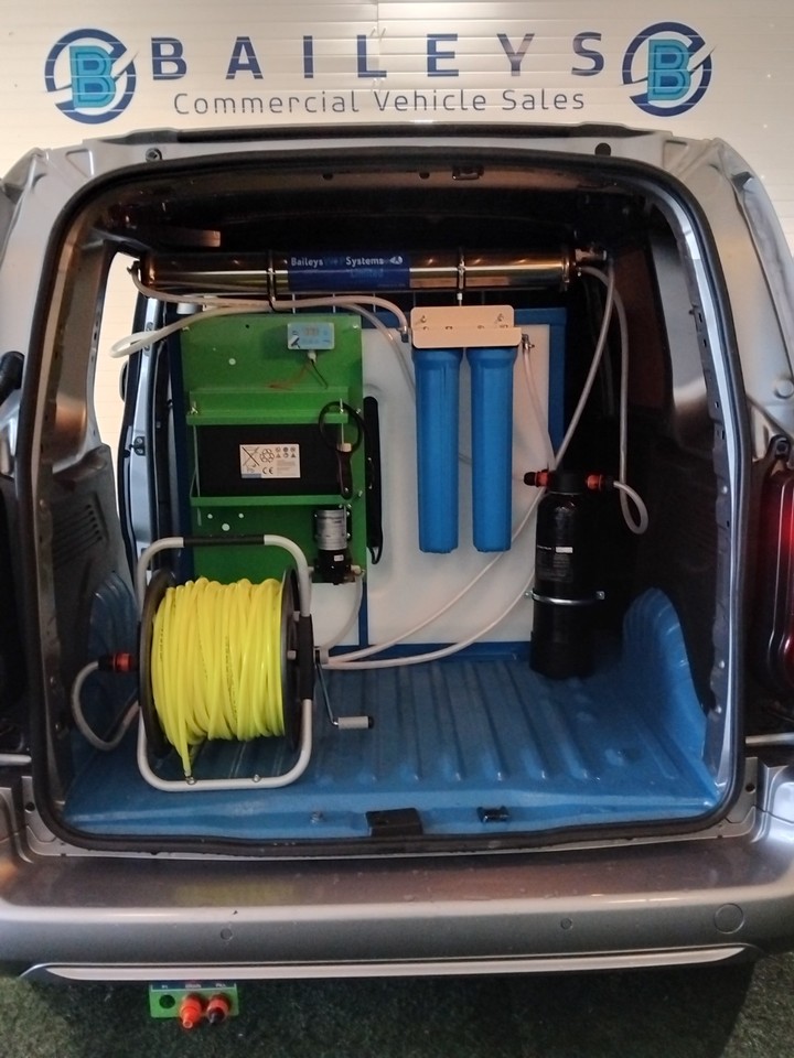 Vauxhall combo van lwb sportive WINDOW CLEANING VAN 500 litre | eBay UK