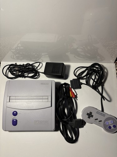 SNES Jr Console with One Controller and Hookups authentic | eBay