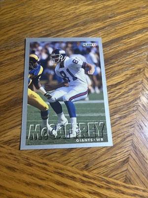 1993 Fleer Football Card #437 Ed McCaffrey New York Giants | eBay