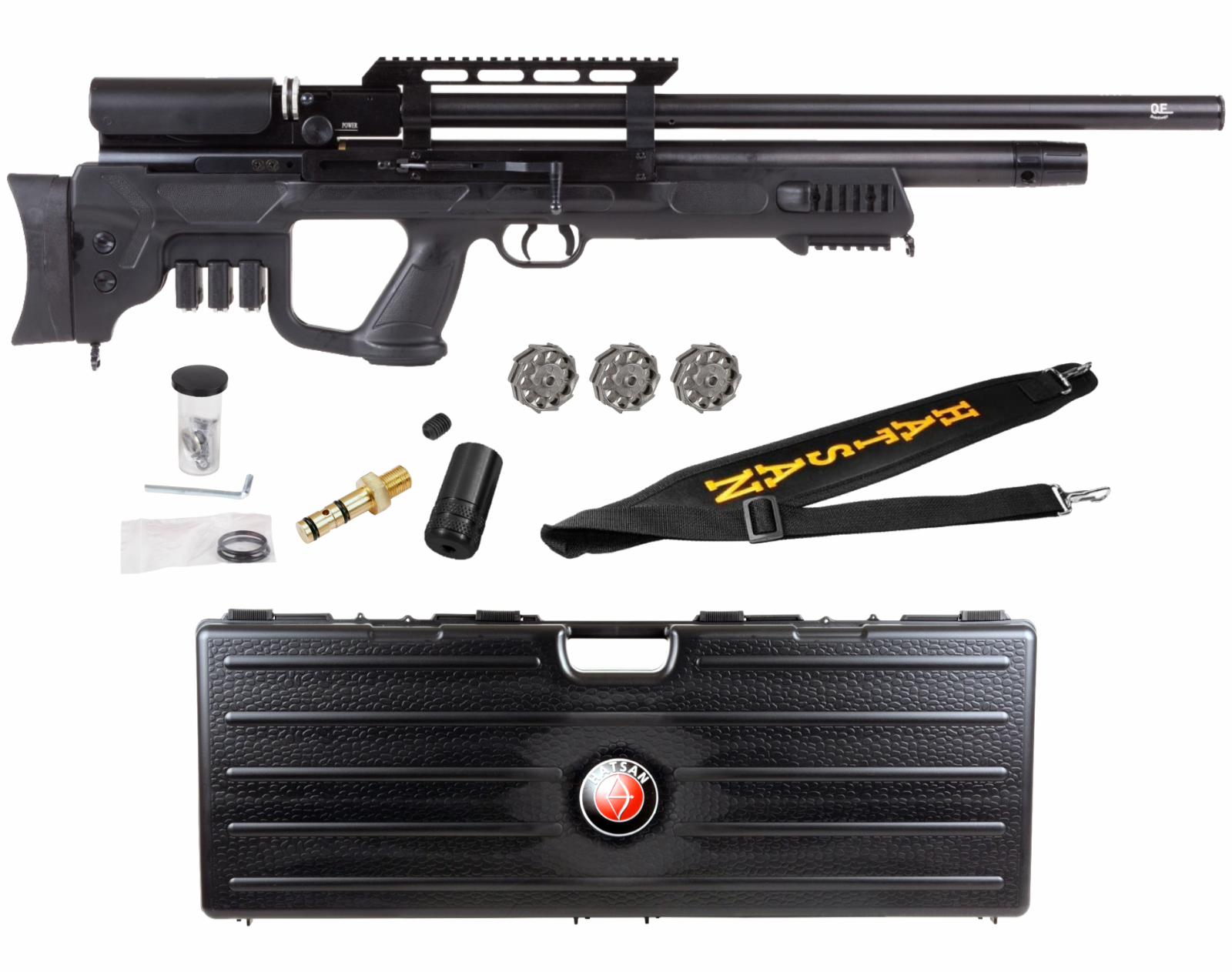 Hatsan Gladius .22 Caliber PCP Bullpup Side Lever Air Rifle HG-Glad22 ...