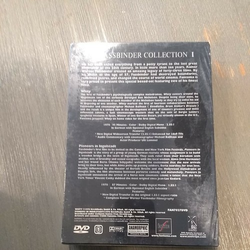 The Fassbinder Collection I (DVD, 2003, 2-Disc Set) for sale online | eBay