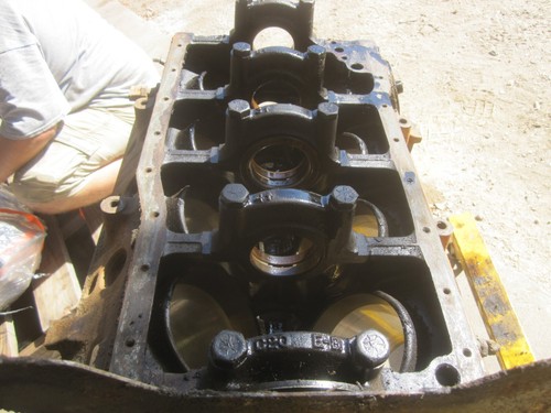 1965 FORD 289 STROKER BARE BLOCK W/ END CAPS C5AE-6015E 4.03 BORE OEM ...
