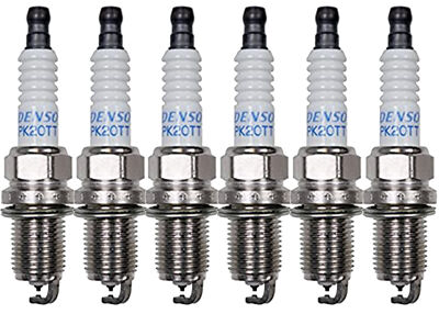 6 Pack Denso 4504 PK20TT Platinum TT Spark Plugs New Free Shipping USA ...