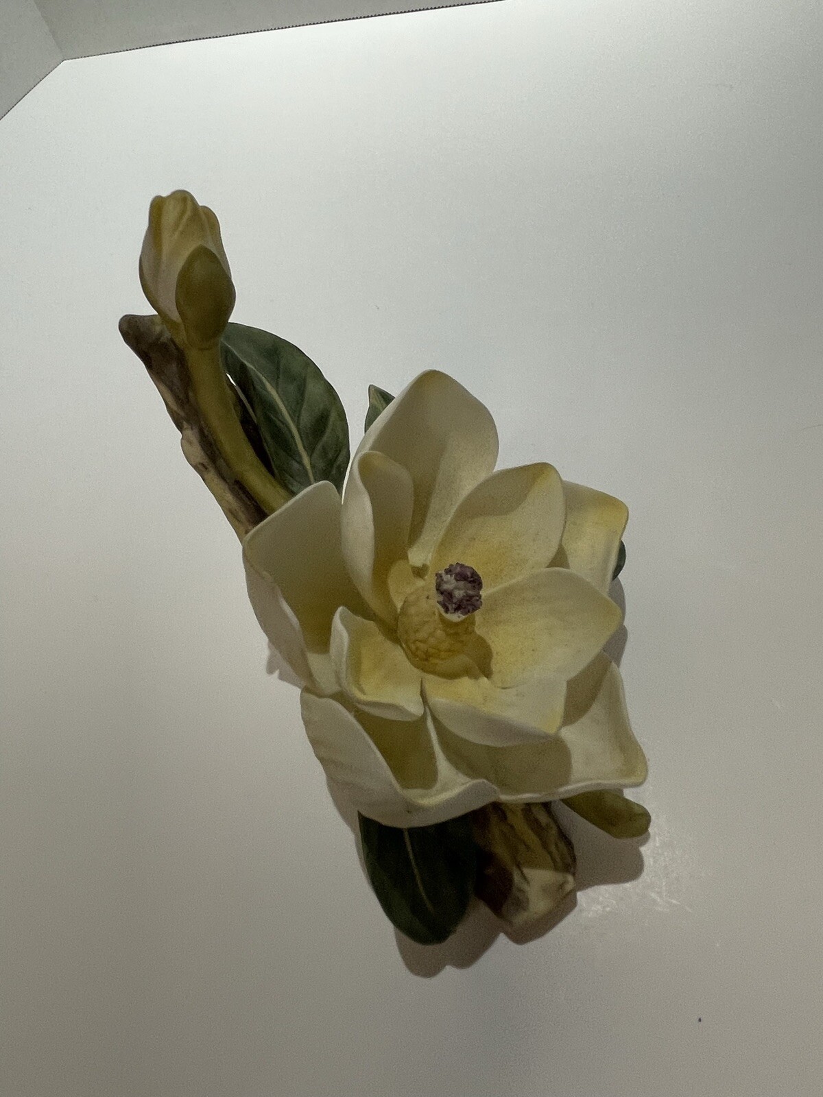 Vintage Lefton Royal Dover Bone China Rare Magnolia Figurine Sculpture ...