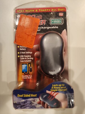 Go Warmer Cordless Rechargeable Hand Heater Warmer Power Bank Charger ...