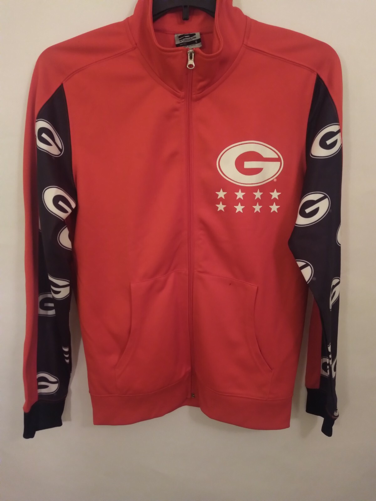 Stadium Athletics University of Georgia BullDogs Jacket Size M Big G ...