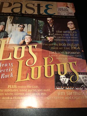 Paste #10 June/July 2004 Magazine Only Beatles Bob Dylan Jim Jarmusch ...