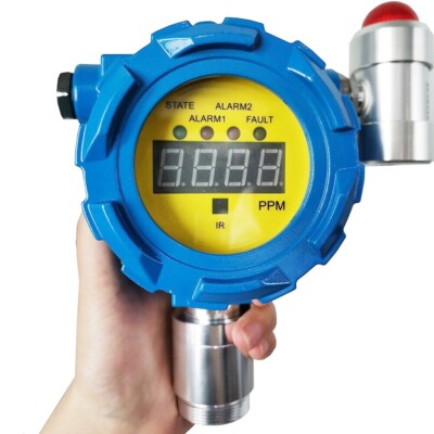 Wall-mounted NO2 Gas Detector Fixed Nitrogen Dioxide Gas Detector with ...