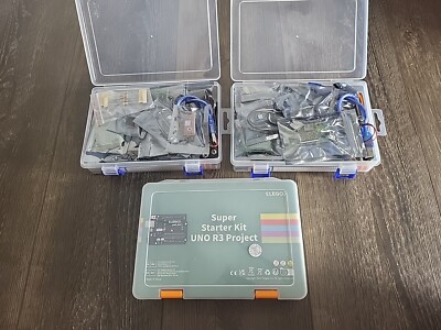 Elegoo Uno Super Starter Kit Uno R3 Project Genuine OEM For Arduino ...