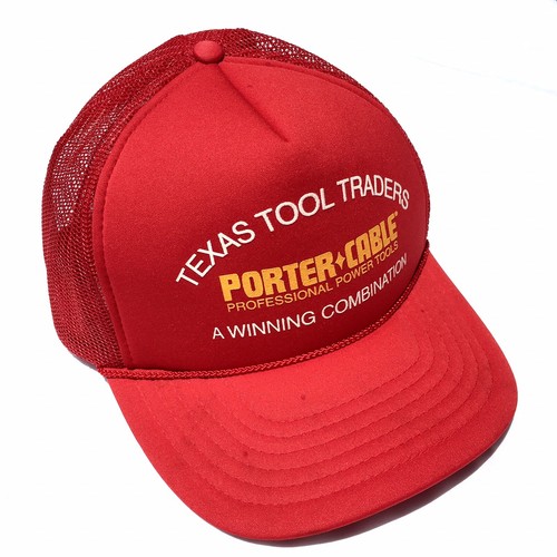 NOS Vtg 80's Texas TOOL Trader Mesh TRUCKER Hat Snapback REDNECK ...