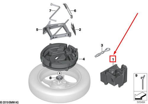 NEW BMW X5 G05 STORAGE ON-BOARD EQUIPMENT 6877730 71106877730 ORIGINAL ...