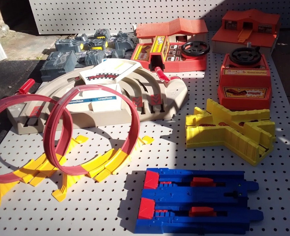Vintage Hot Wheels Track Set Lot: Redline & Modern Era Pieces: Used | eBay