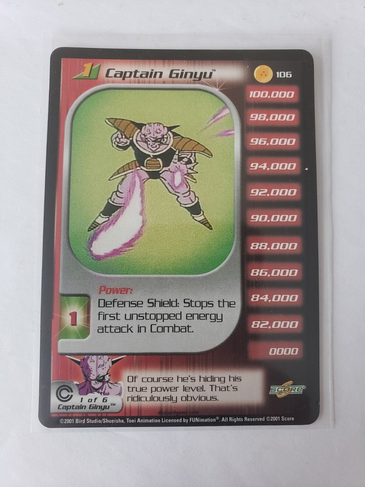 Dragon Ball Z CCG - Trunks Saga (2001) - You Pick (individual cards ...