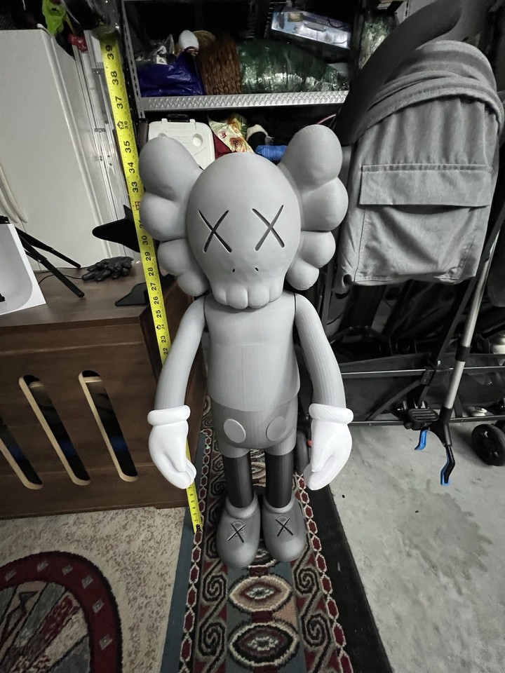 Kaws Inspired 35 In Tall Home Decor Model Custom 3d Printed Made To ...