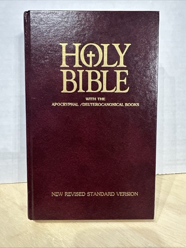 Holy Bible with the Apocryphal / Deuterocanonical Books [New Revised ...