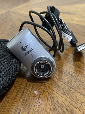 Logitech V-UBV49 Clip On Web Camera 5V Quick Disconnect USB W/Case ...