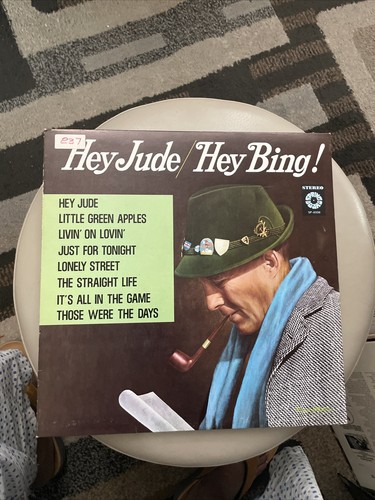 HEY JUDE/HEY BING BING CROSBY 12” Inch Vinyl Record NEW | eBay