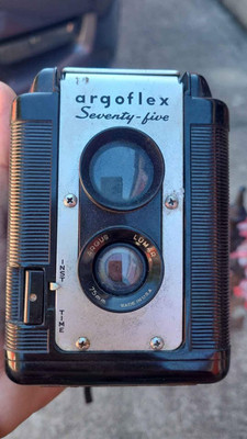 Vintage Argus Argoflex Camera 75 Seventy Five With Leather Case | eBay