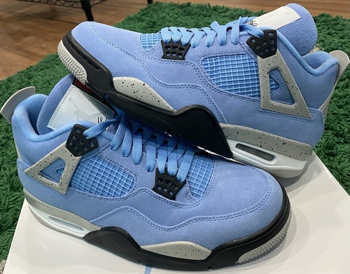 Jordan 4 Retro University Blue UNC Size 8, 9, 9.5 Deadstock/Brand New ...