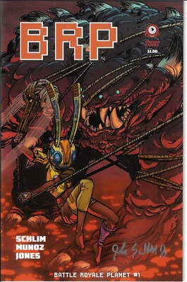 Battle Royale Planet #1 Cover B Signed by John Schlim Jr. Ovation ...