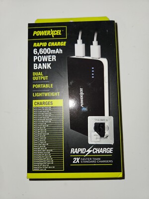 powerxcel 6,600mah power bank [NEW] | eBay