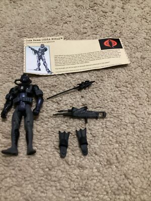 2002 Hasbro GI Joe Action Figure - Cobra Moray Complete With card | eBay