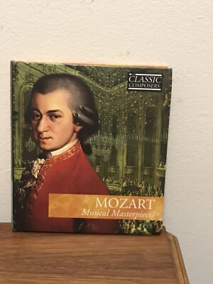 MOZART Musical Masterpieces Music CD + Book Biography, Life & Times ...
