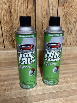 2 Pack Johnsen Brake Cleaner Original Formula Non-Chlorinated ABS disc ...