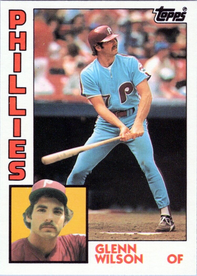 1984 Topps Traded #129T Glenn Wilson Philadelphia Phillies | eBay