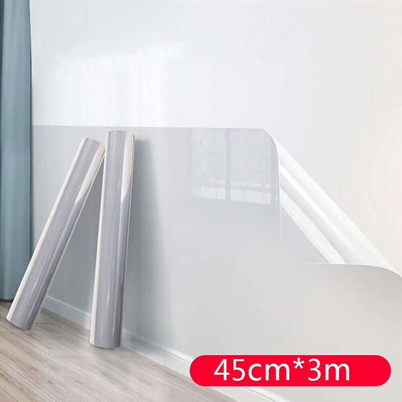 Wall Protective Transparent Film Electrostatic Anti-Dirty Self Adhesive ...