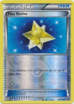 Pokemon - Max Revive - 120/146 - Uncommon - Reverse Holo - XY - Base ...