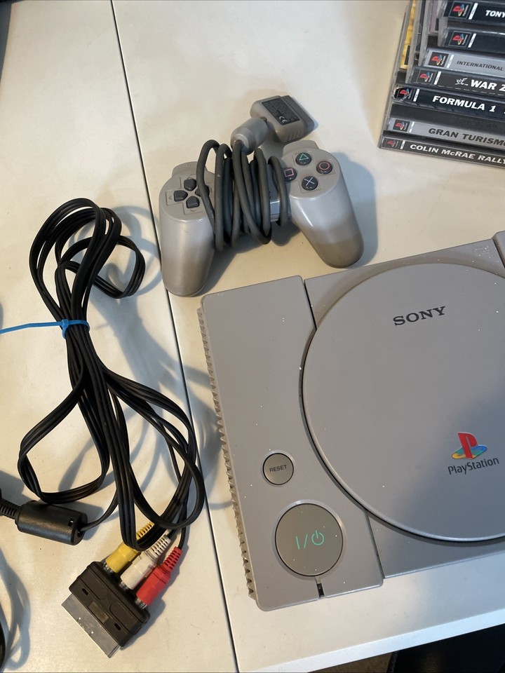 PlayStation 1 Sony PlayStation 1 Console With 10 Games Etc | eBay UK