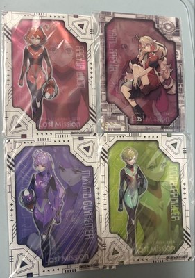 Macross Valkyrie Digital Gacha Clear Card Set of 4 Incl. Freya Mirei ...