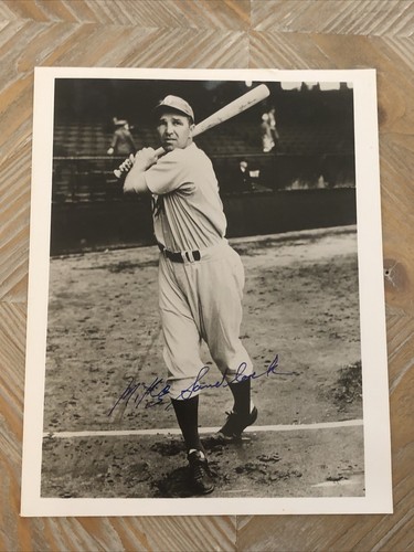 MIKE SANDLOCK SIGNED AUTOGRAPHED 8X10 PHOTO BROOKLYN DODGERS | eBay