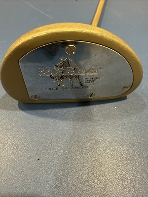Ram Zebra Mallet Putter Face-Balanced 35” L Left Hand Black White Gray ...