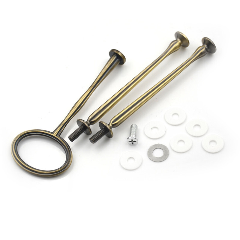 2/3 Tier Cake Plate Stand Handle Fitting Hardware Rod Plate Stand ...