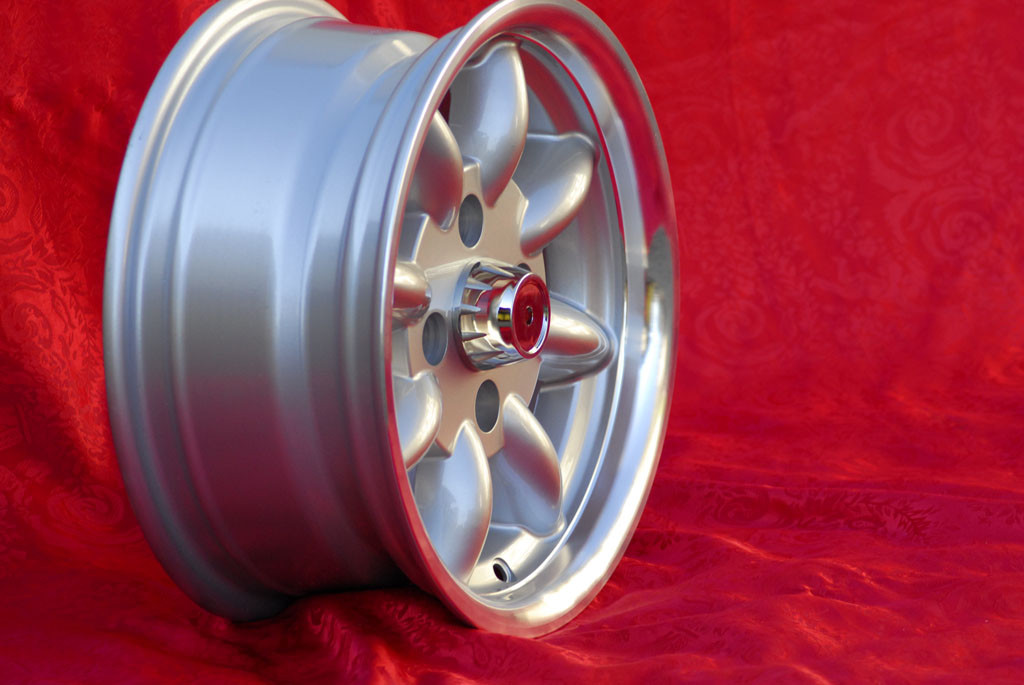 4 Cerchi Austin Healey Mini Morris Minilite 6x13 4x101.6 Wheels Felgen ...