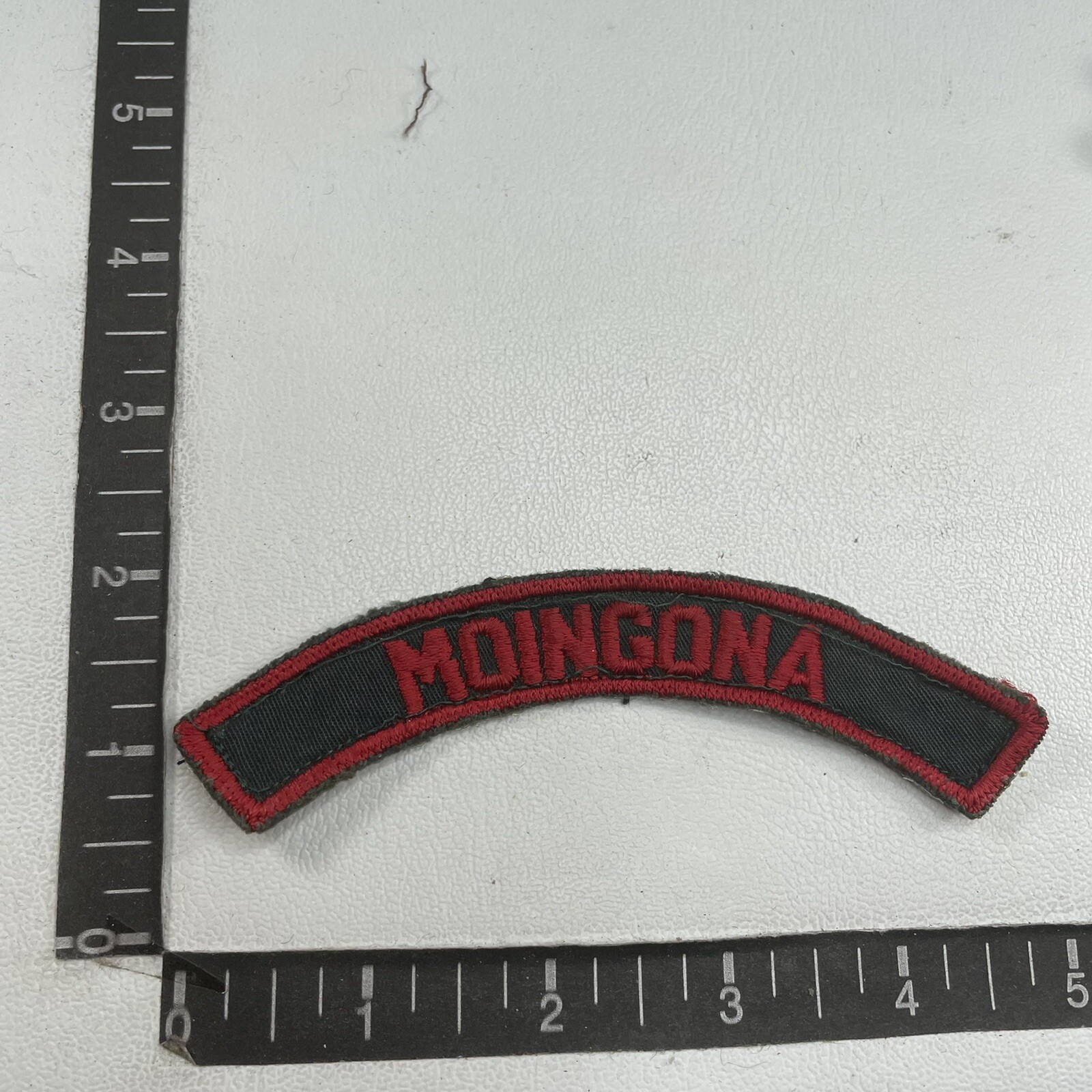 Vtg MOINGONA Girl Scouts Tab Patch S09X | eBay